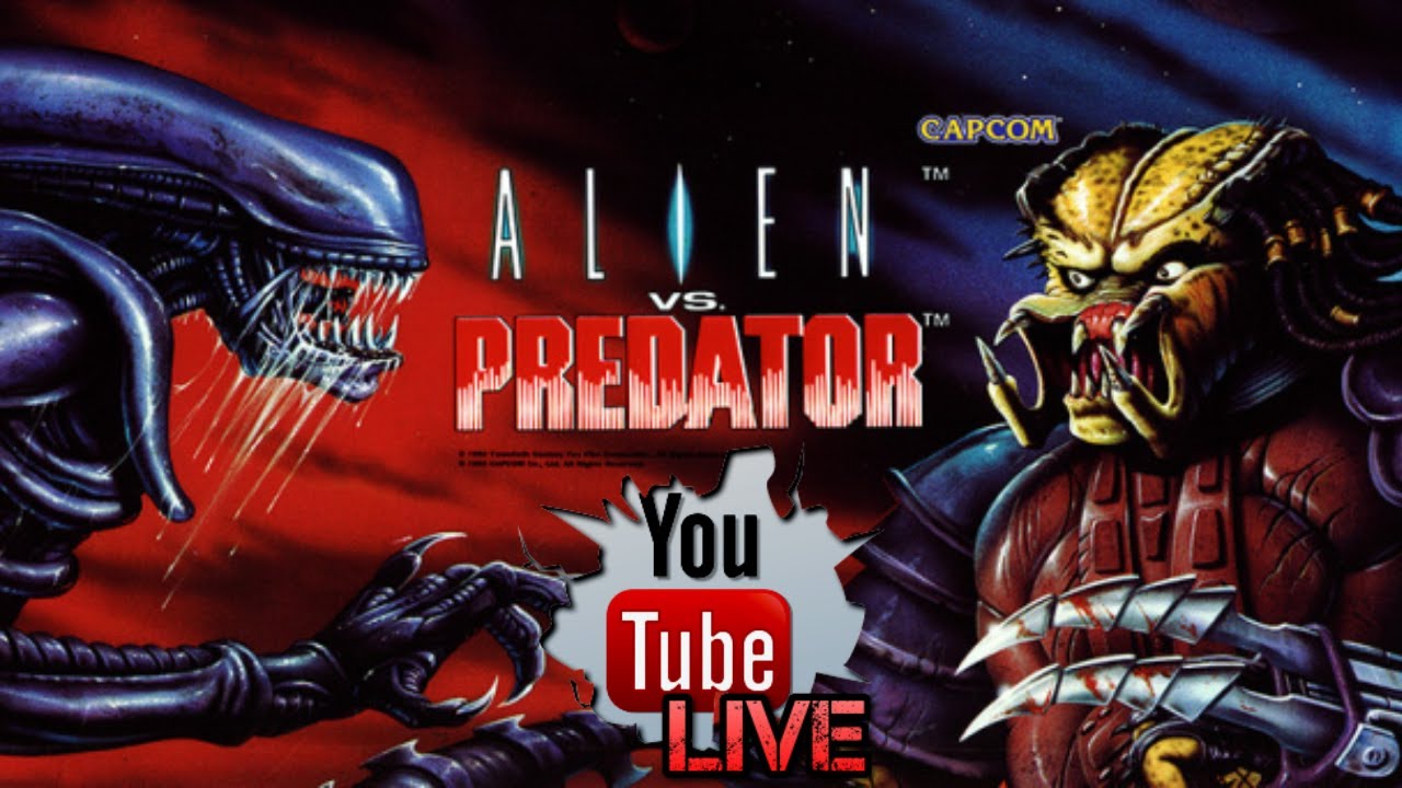 Alien Vs. Predator Arcade Gameplay! LIVE! Late Night Fun! - YouTube