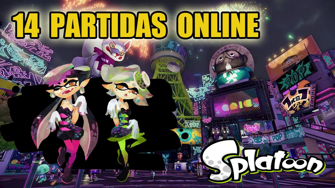 Splatoon #14: Seguimos cantando - partidas multijugador online, (WiiU ...
