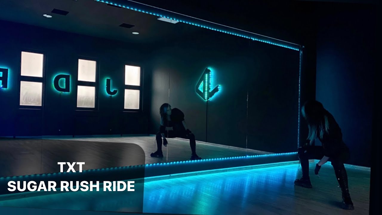 TXT - Sugar Rush Ride Dance Tutorial Русский Туториал - YouTube
