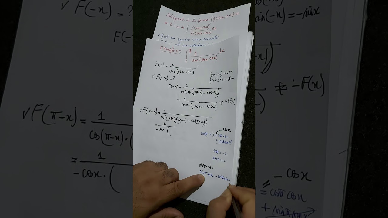 Analyse SMPC S2(1ère année fst):Régle de Bioche. - YouTube