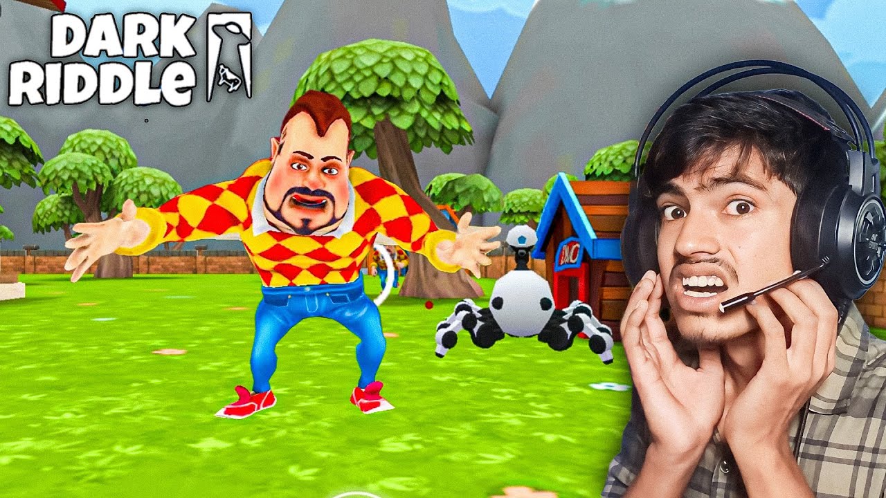 DARK RIDDLE HORROR HOUSE SCARY | DARK RIDDLE GAMEPLAY - YouTube