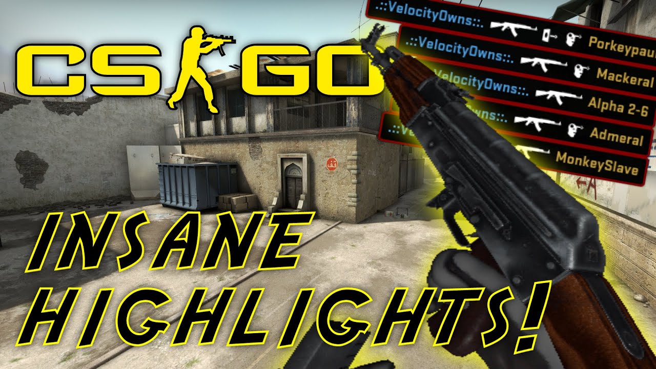 CS GO - Insane Highlights! (CS GO Montage) - YouTube