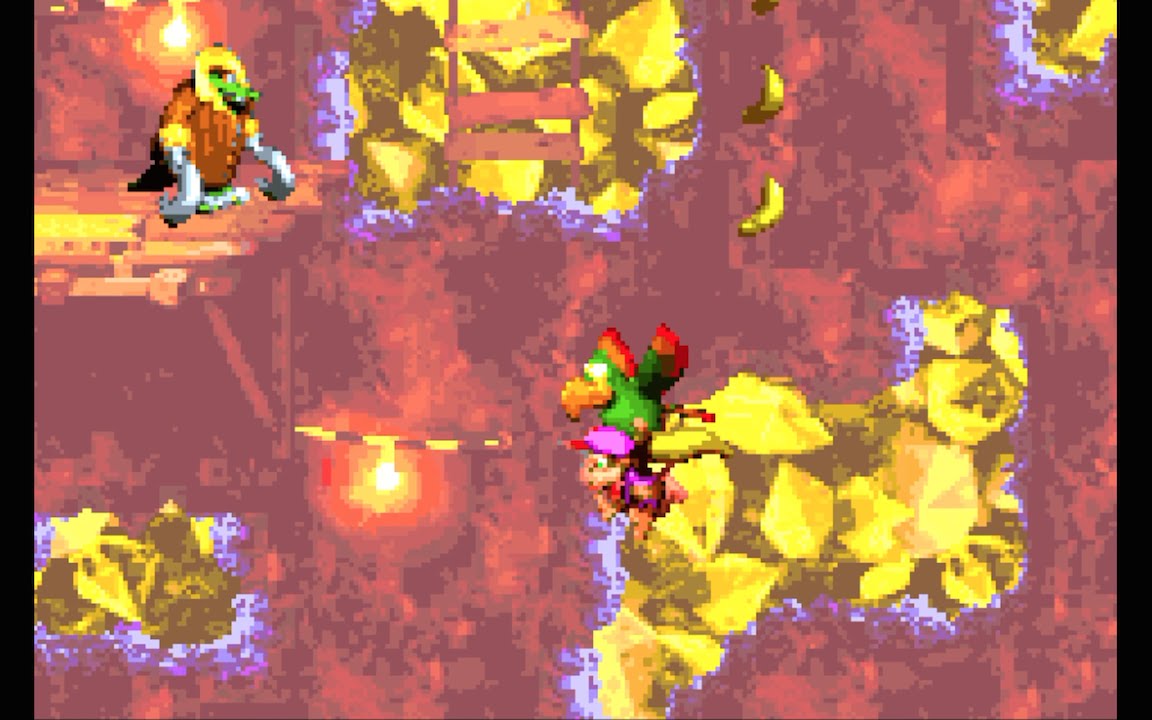 Donkey Kong Country 2 (GBA): Squawk's Shaft [1080 HD] - YouTube
