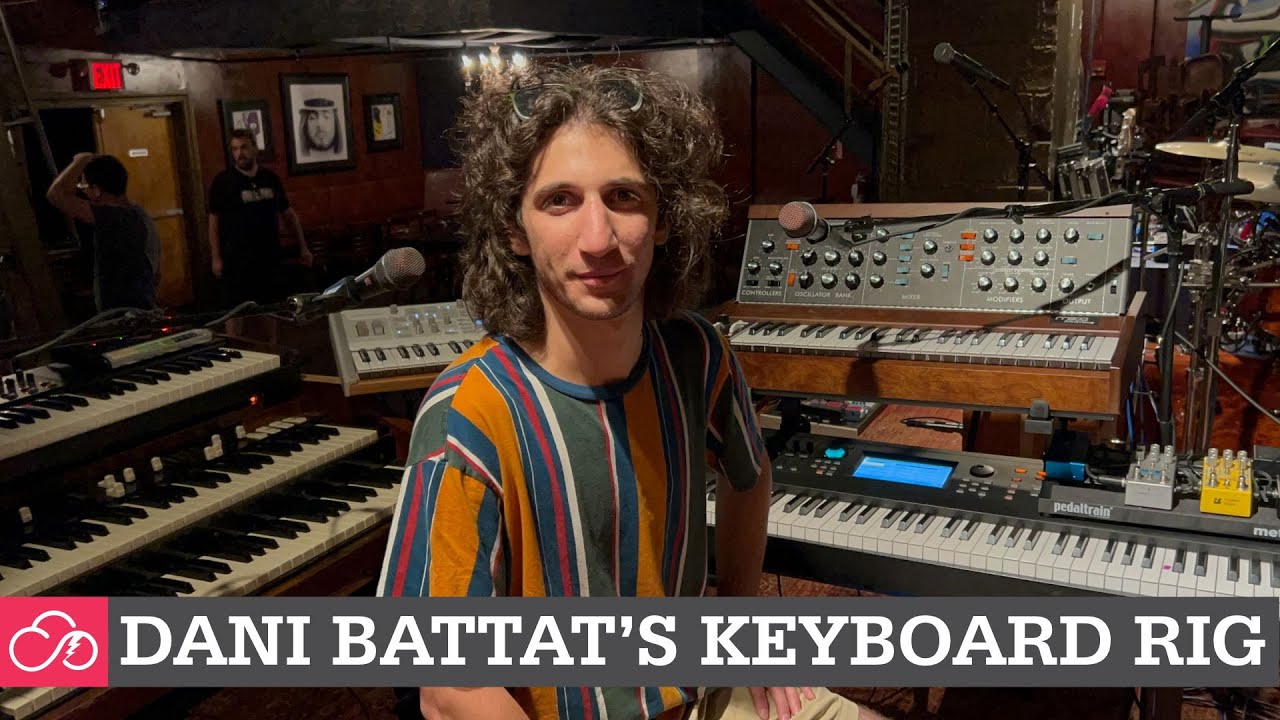 Dani Battat's Eggy Keyboard Rig - YouTube