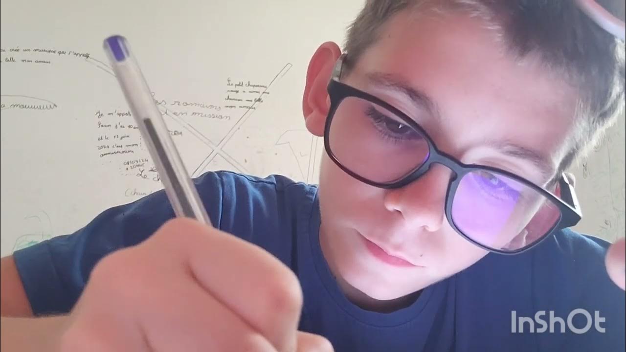 Première vidéo avec vous je fais mes devoirs - YouTube
