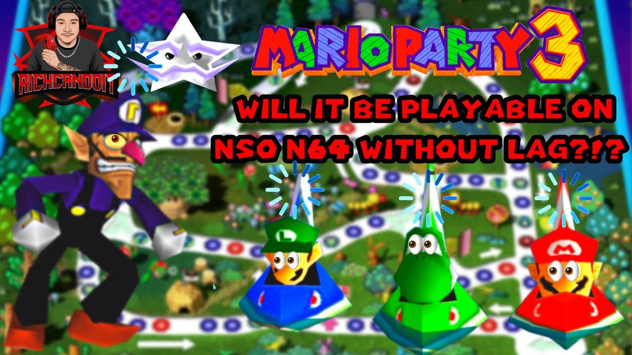 Mario Party 3 With Friends on NSO! | Will the Lag Ruin the Party ...
