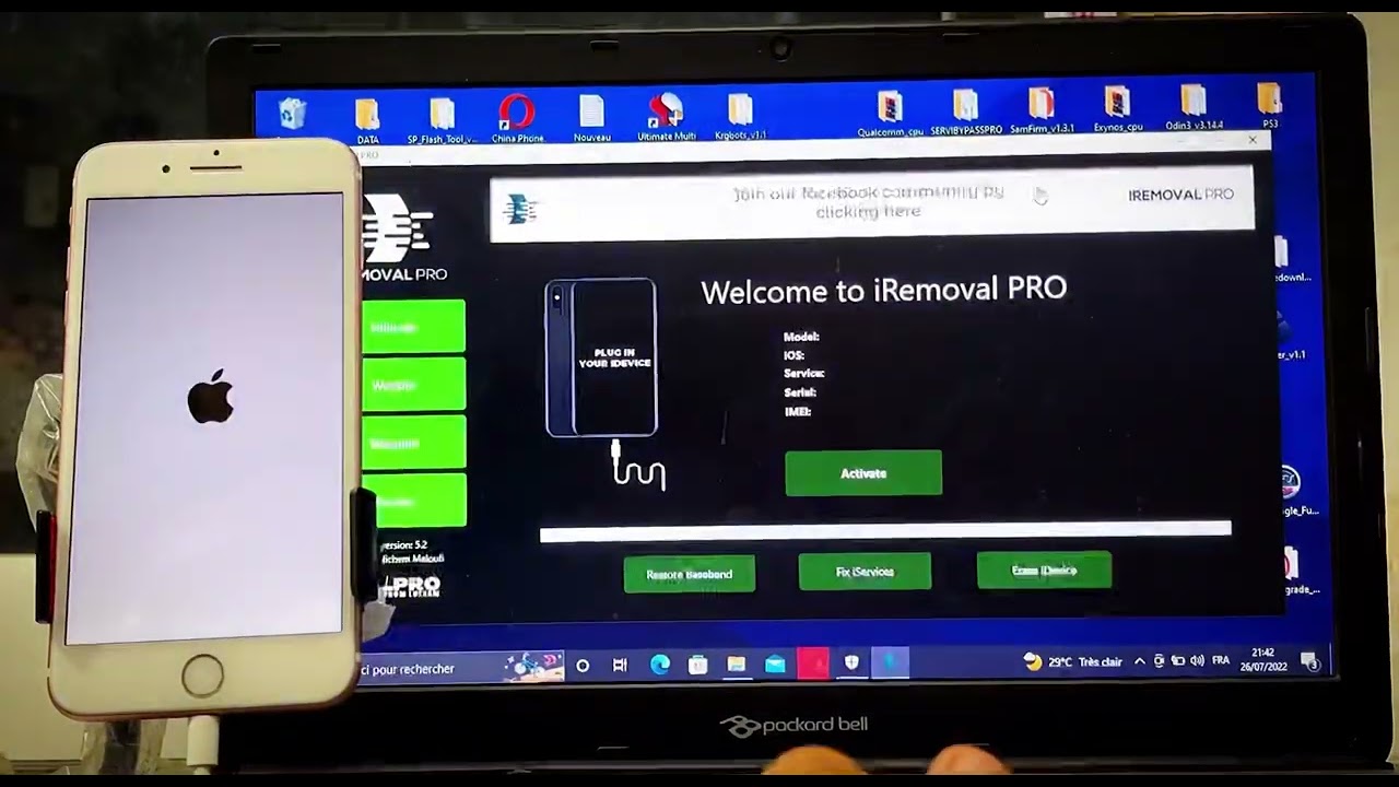 iRemoval Pro iOS 15 Hello screen Bypass iCloud with Signal - YouTube