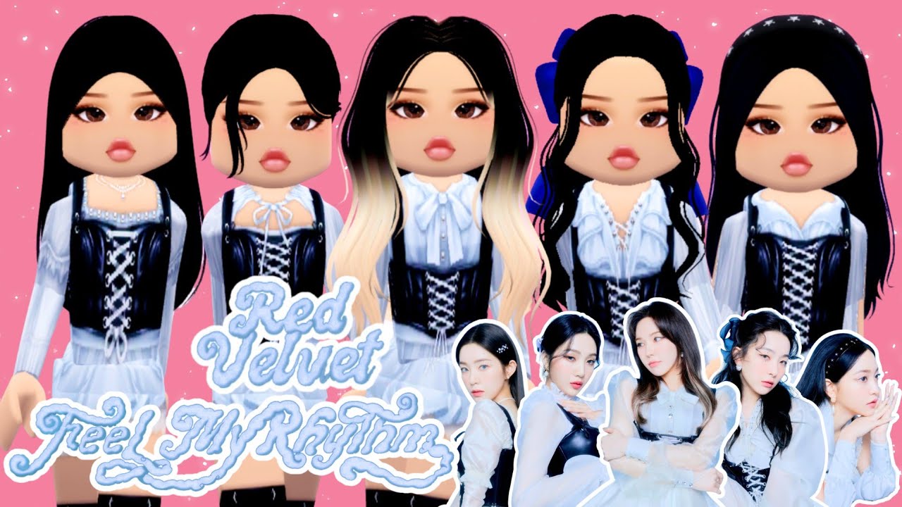 RED VELVET 'Feel My Rhythm' Roblox Outfit Codes | Diaries Official 🎀 ...