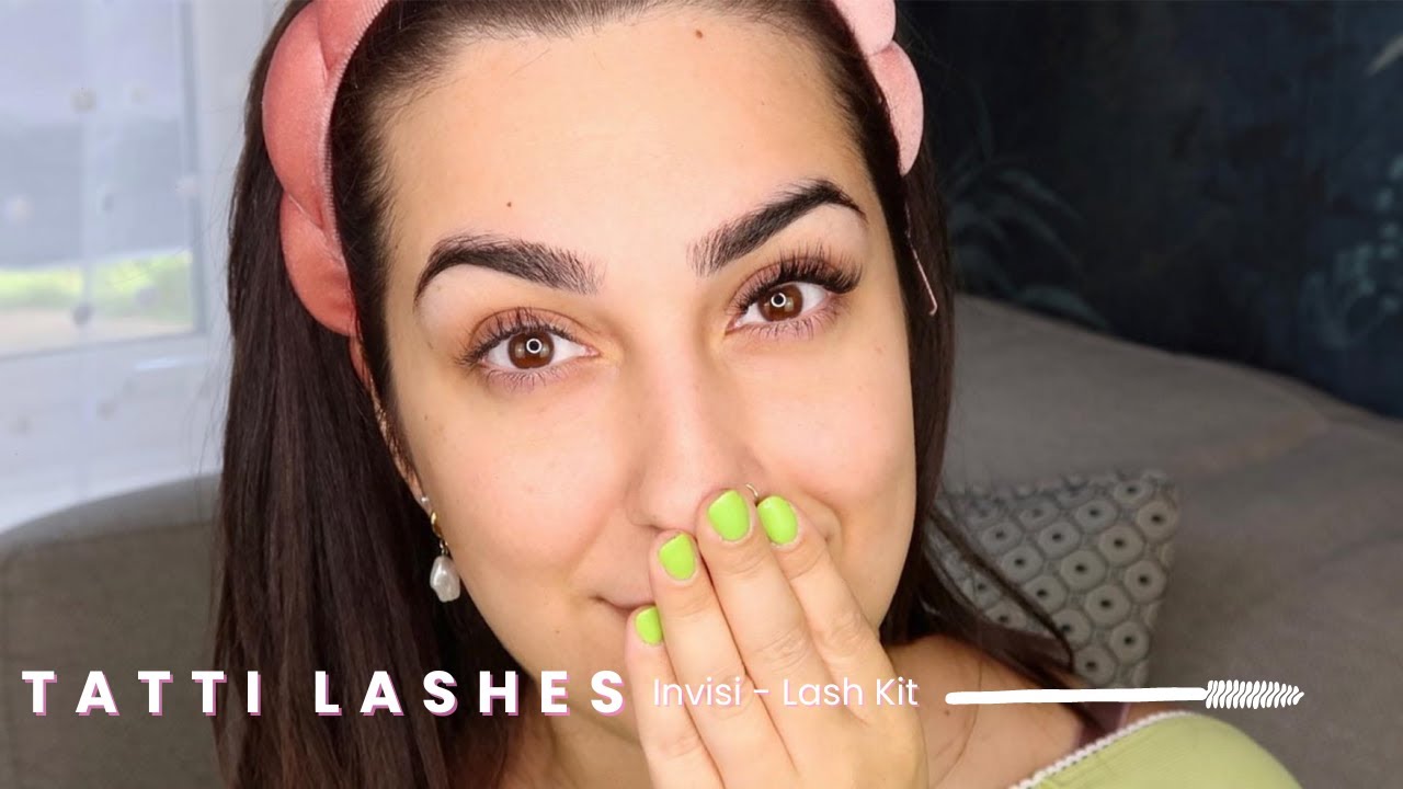 LASH EXTENSIONS AT HOME | TATTI LASHES | ItsJoannaCristina - YouTube