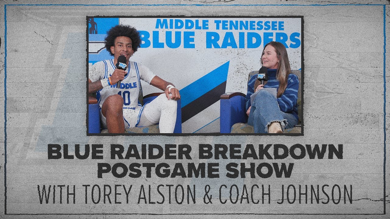 Blue Raider Breakdown Postgame Show - December 1st - Men's Basketball ...