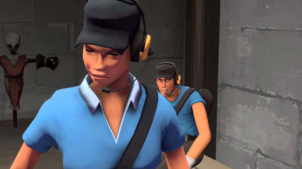 Tf2 Blu Scout Running