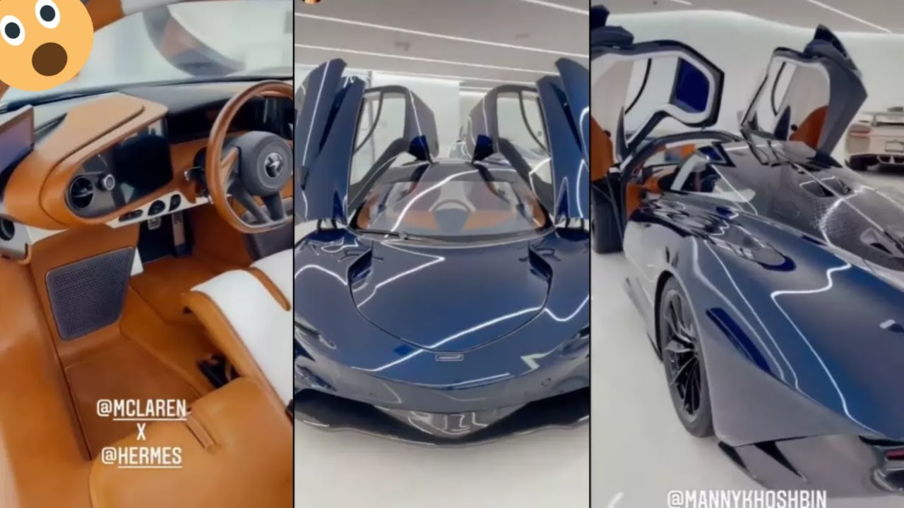 Picking up the Mclaren Speedtail Hermes😊 - Manny Khoshbin - YouTube