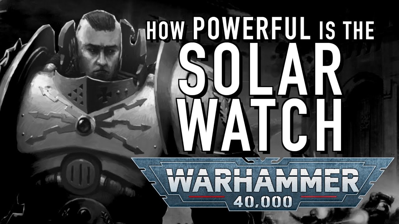 40 Facts and Lore on the Adeptus Custodes of the Solar Watch in ...