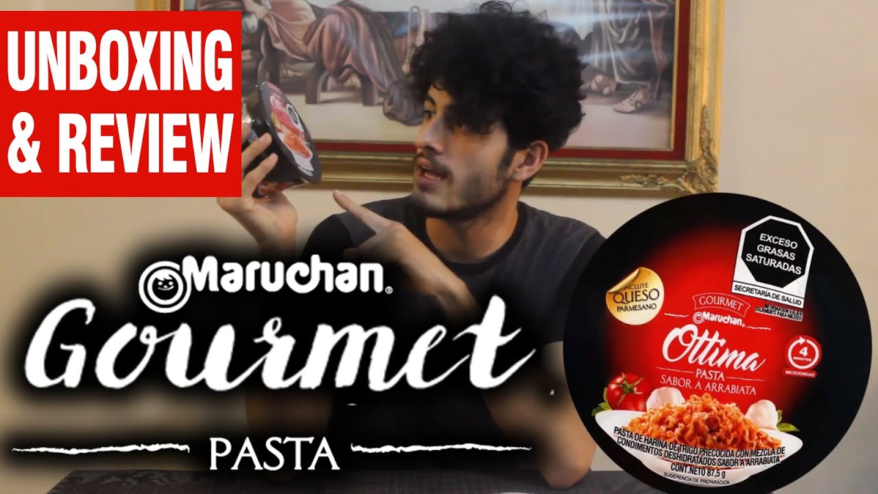 ¡Maruchan GOURMET ARRABIATA! 🍅Sopa Estilo Arrabiata Ottima Della Casa ...