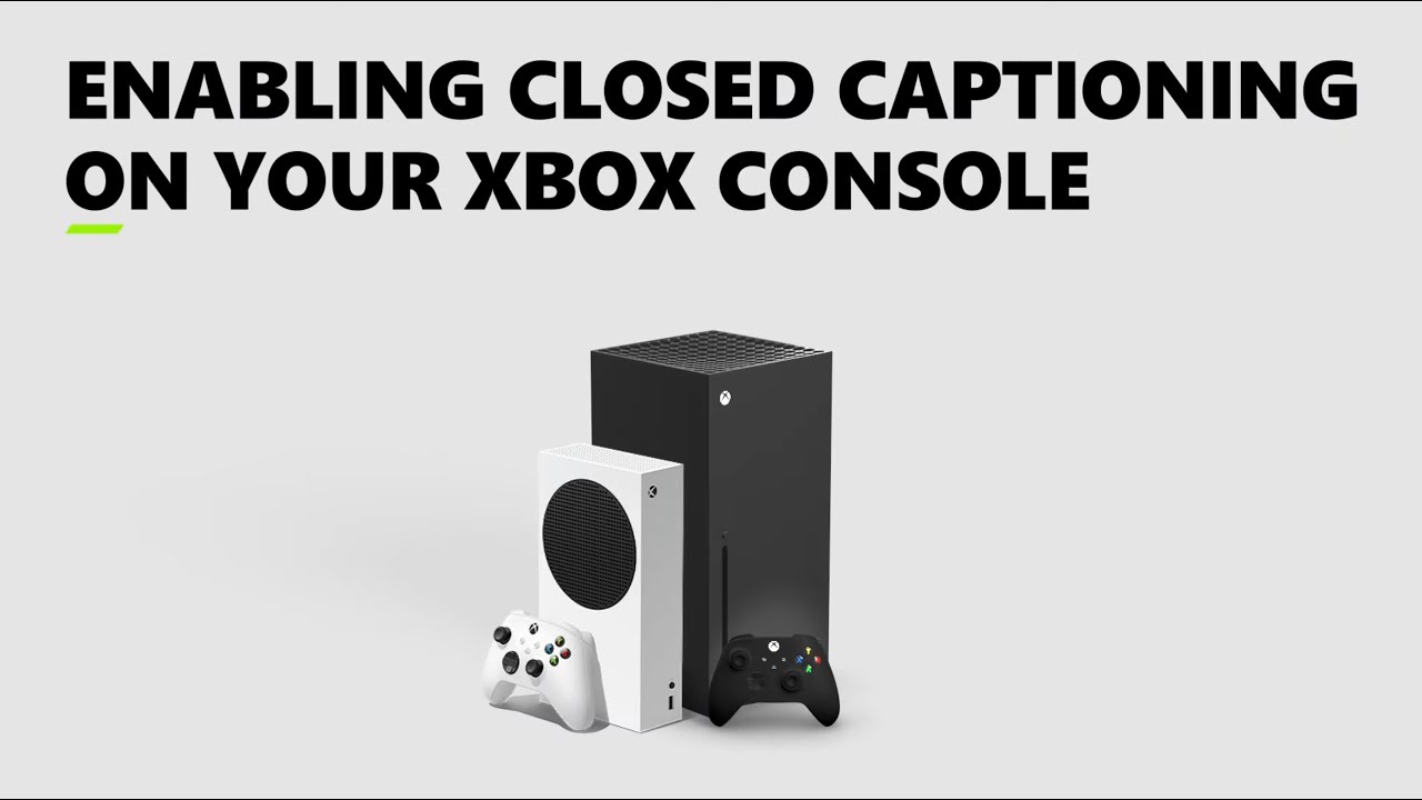 Enabling Closed Captions on Your Xbox Console - YouTube