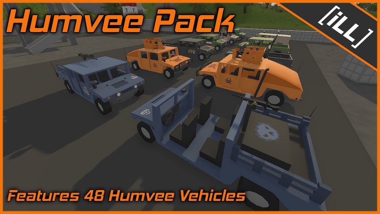 Unturned Mods [iLL] Humvee - YouTube
