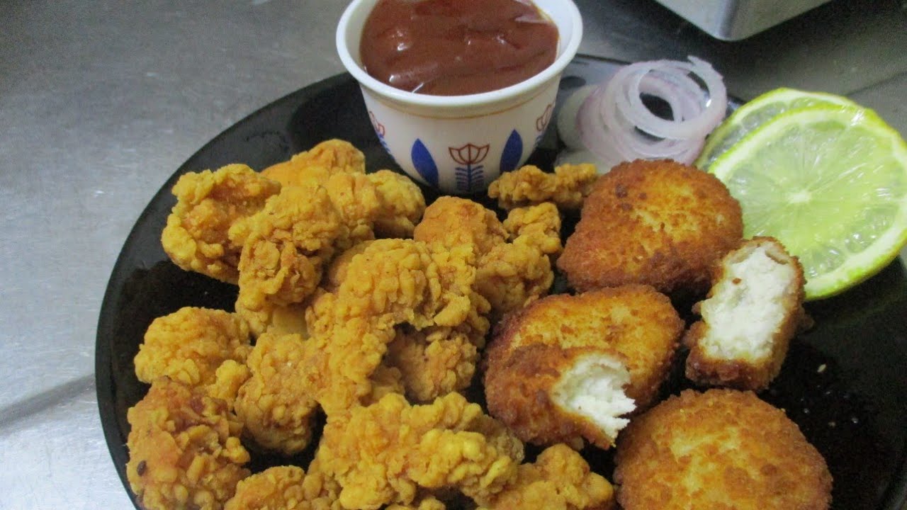 chicken popcorn,nuggets నీ ఇంట్లోనే పిల్లలకి ఇన్స్తంట్ గా 5ని"లో చేసి ...