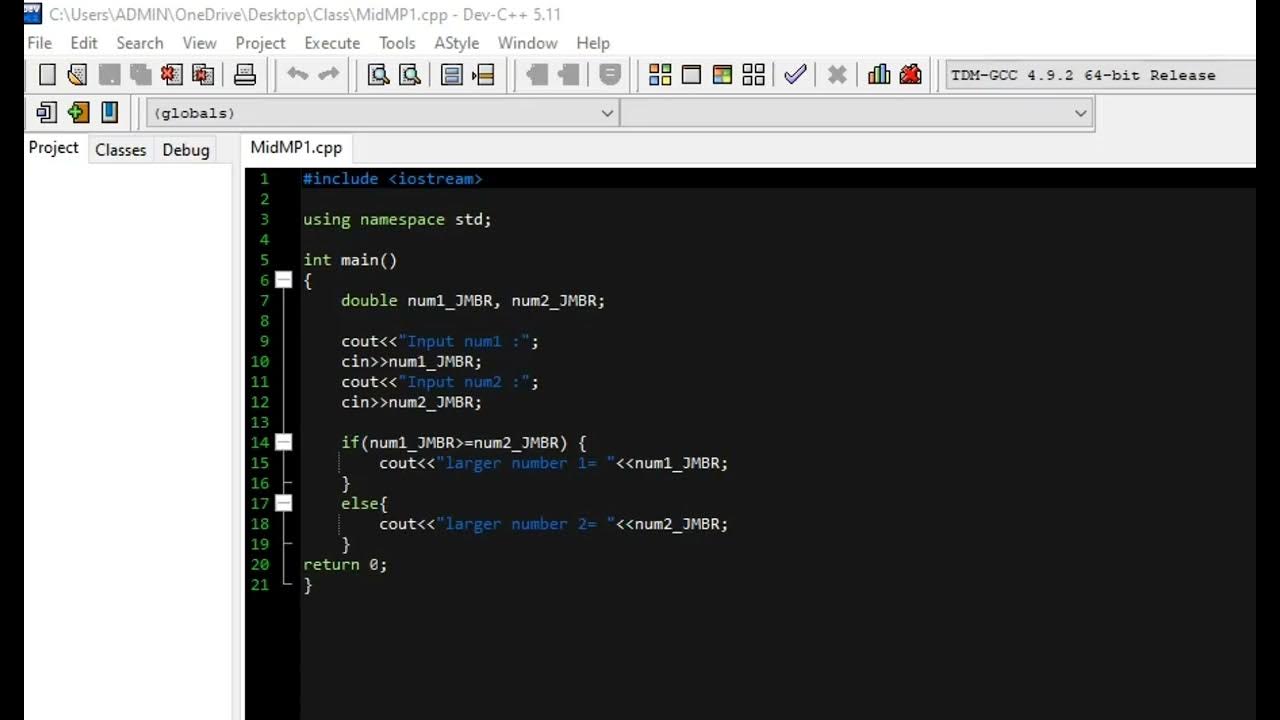 Machine Problem 1 - YouTube