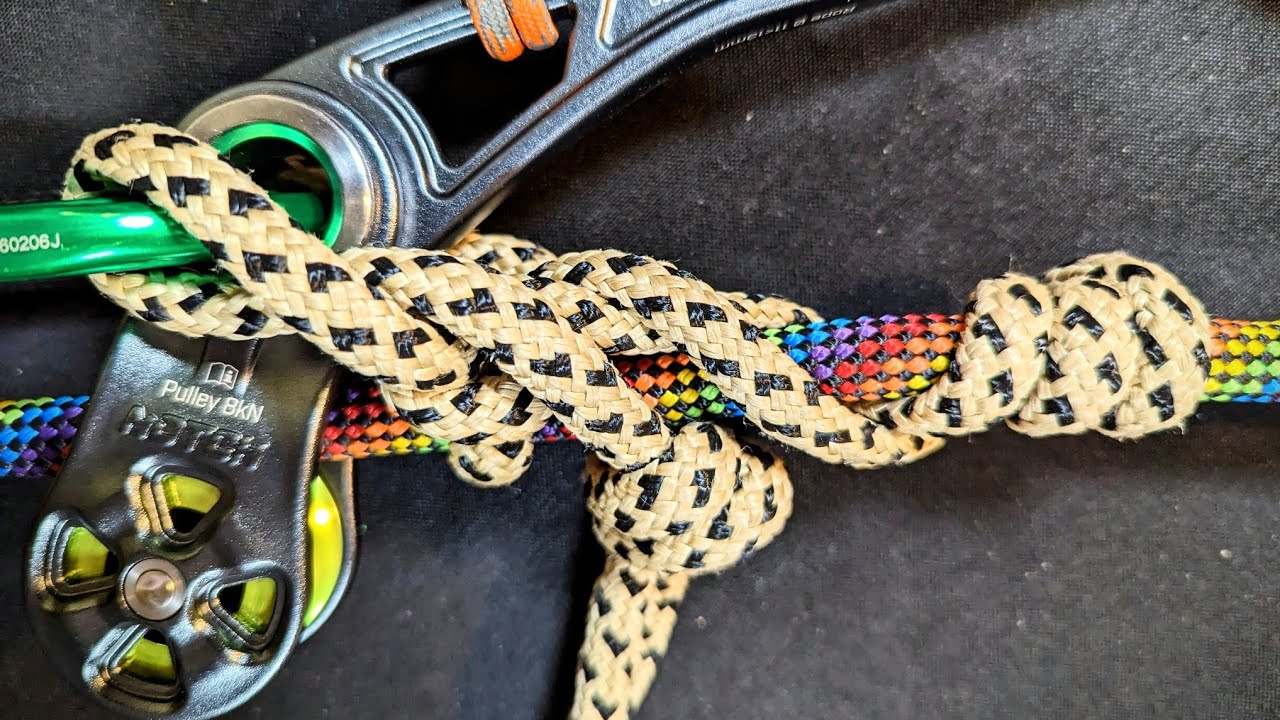 KNOTORIOUS Fricton Hitch (Testing): Using SKIB (Stopper Knot In Back ...