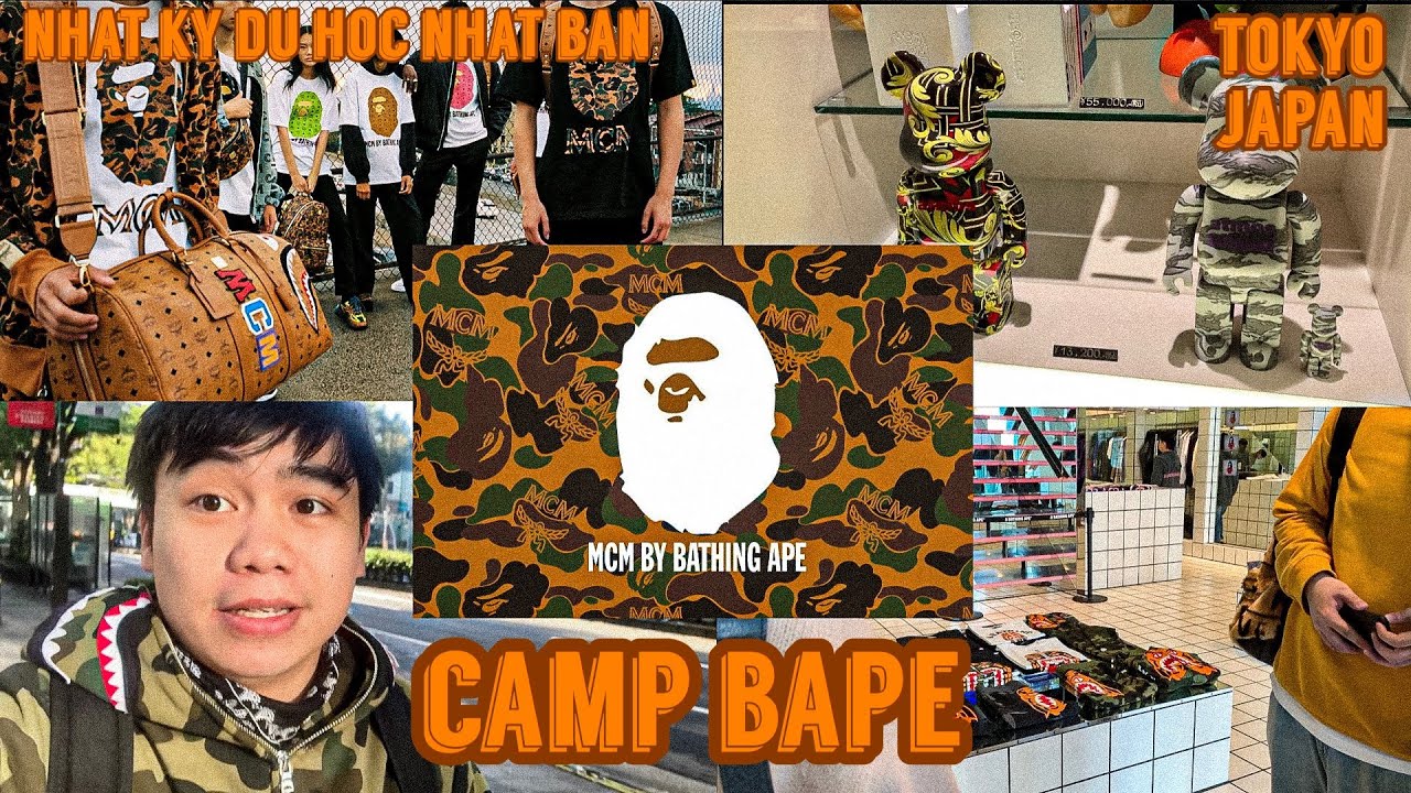 🔥Xếp Hàng mua BAPE x MCM 🔥| Shopping BE@RBRICK🐻 | Tokyo 2019 |⛩ - YouTube