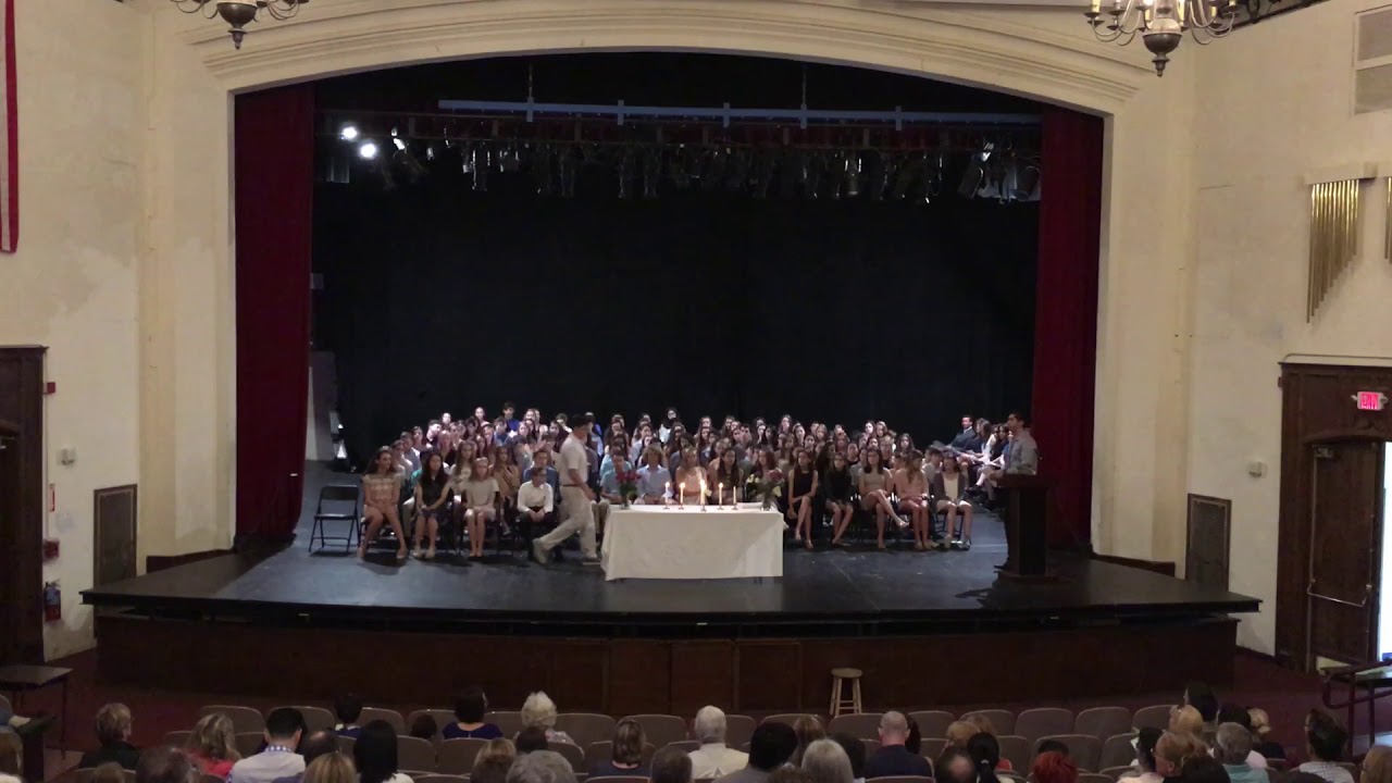 2018 Rye Middle School National Junior Honor School Induction Ceremony ...