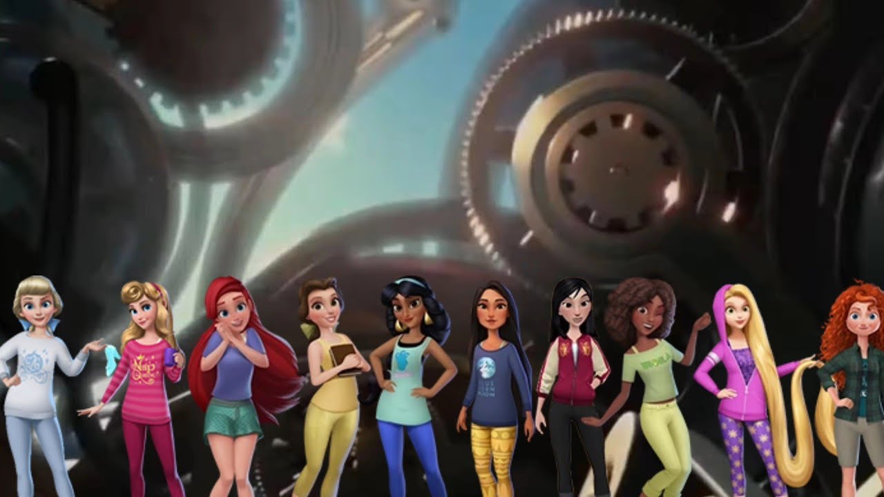 Comfy Disney Princesses save The Crosstown Express (Disney Crossover ...