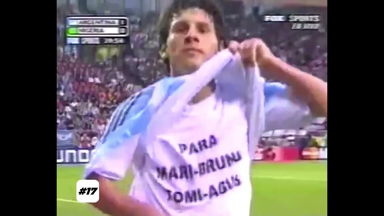 Day #17 | Messi 17th goal | Argentina U20 vs Nigeria U20 (7/2/2005 ...