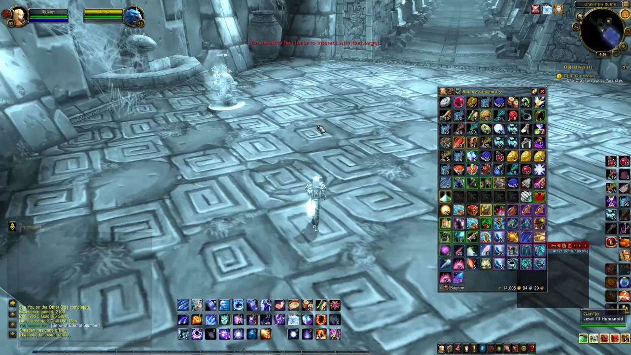 World of Warcraft Quests - Chill Out, Mon - YouTube