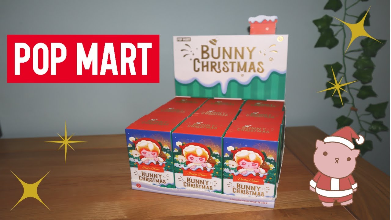 PopMart Bunny Christmas Full Set! Unboxing 9 Vinyl Figures! ♡ - YouTube