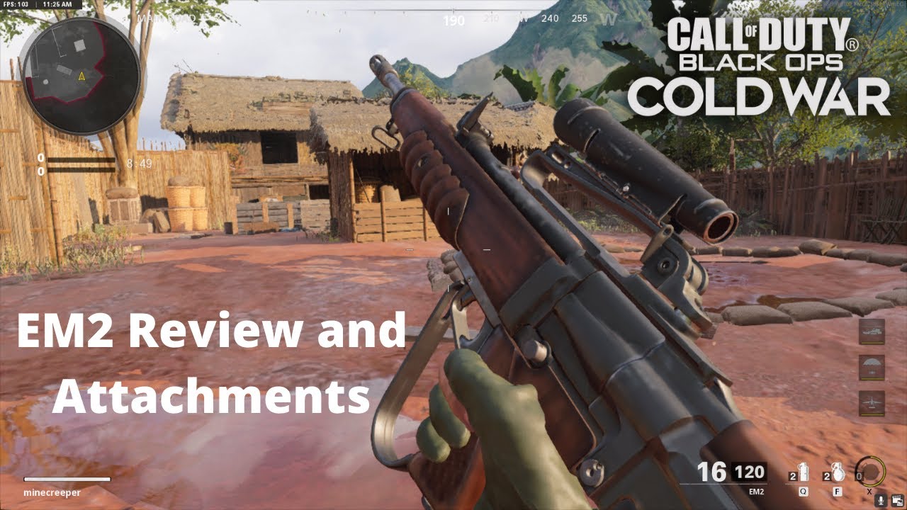 EM2 Review and Attachments COD Cold War - YouTube