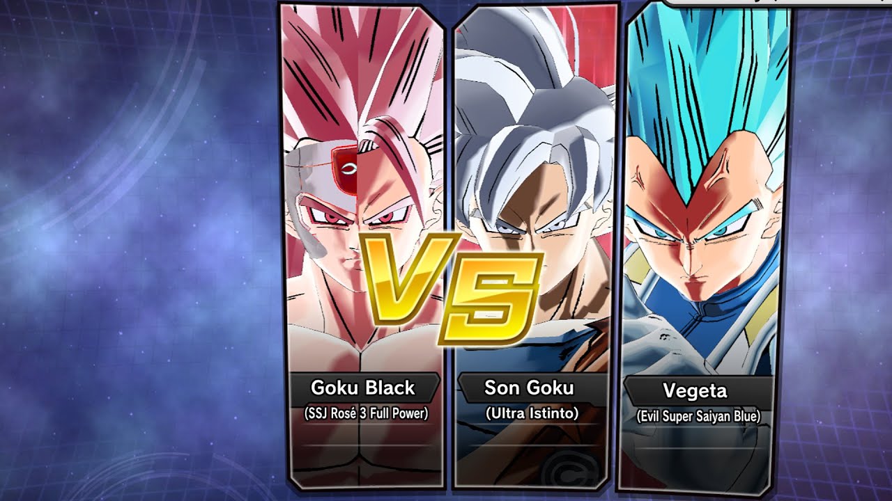 XV2 - Requested (PC): Goku Black Time Breaker SSJ3R Full Power vs Goku ...