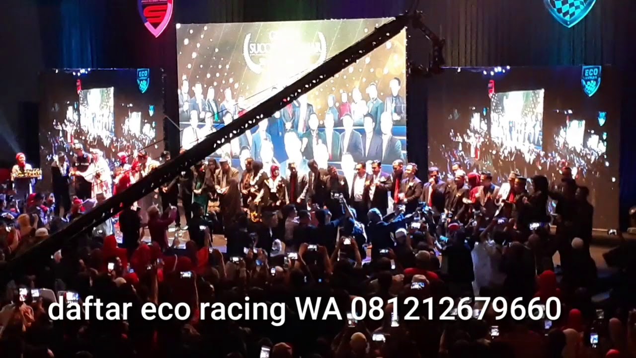 Para Peraih Reward 1 Milyar Eco Racing - YouTube