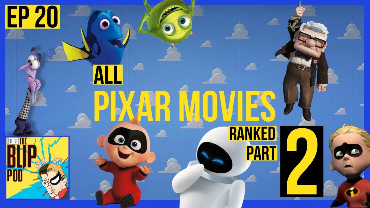 All Pixar Movies Ranked Part 2 - YouTube