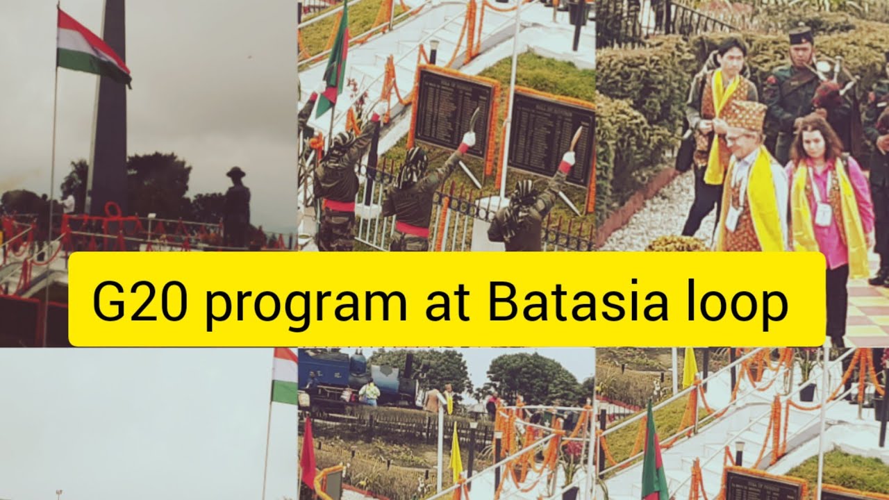 G20 Program at Batasia loop , #Khukuri Dance by Gorkha Regiment #Indian ...