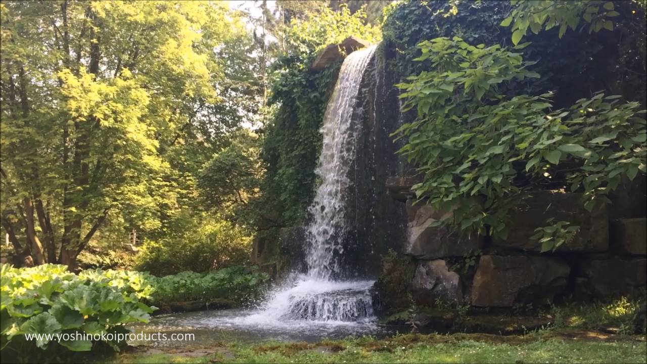 Large Waterfall @ Castle Gardens Arcen The Netherlands August 2016 ...