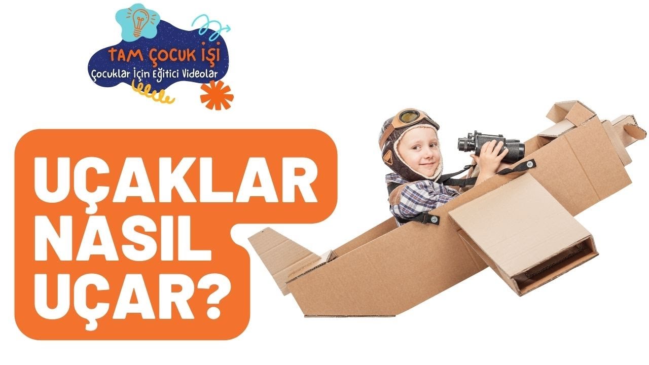 Uçaklar Nasıl Uçar? Çocuklar İçin - Eğitici Çocuk Videoları - YouTube