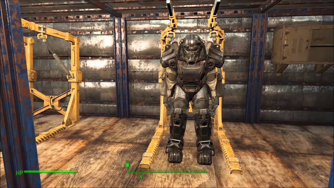 Power Armor Garage - YouTube