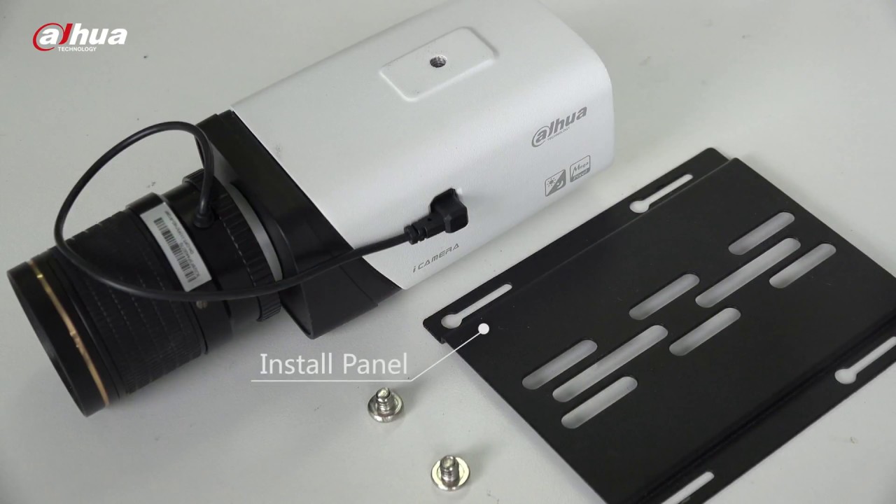 Box camera installation - Dahua - YouTube