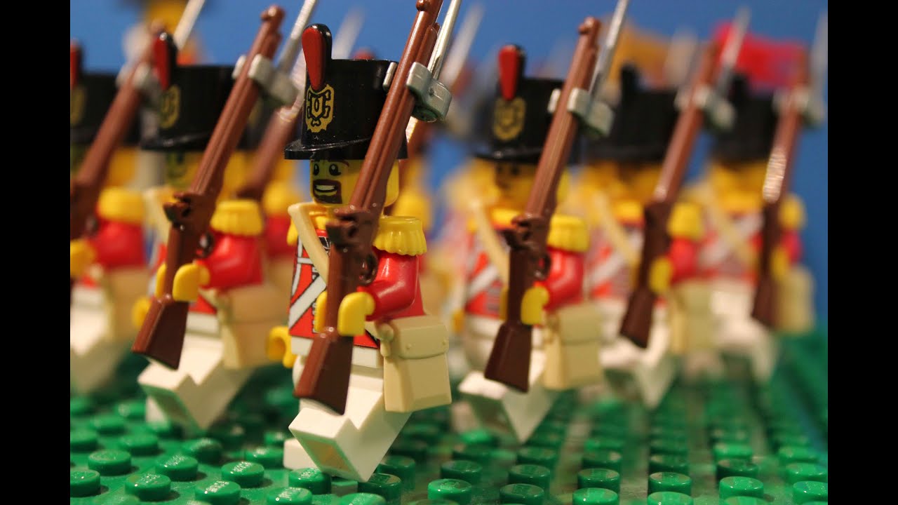 Napoleonic wars British line infantry | Lego® | British Grenadiers ...