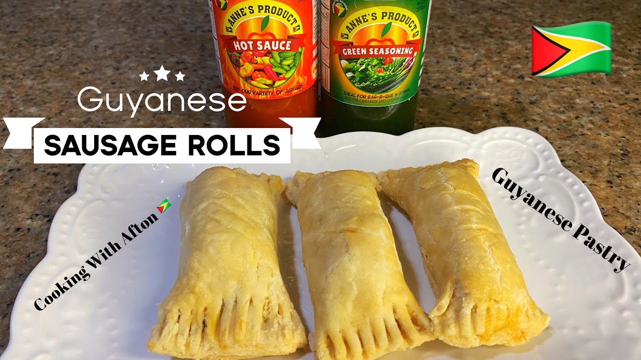 Guyanese Sausage Rolls With A Twist/ Pig In A Blanket/Guyanese Pastry ...