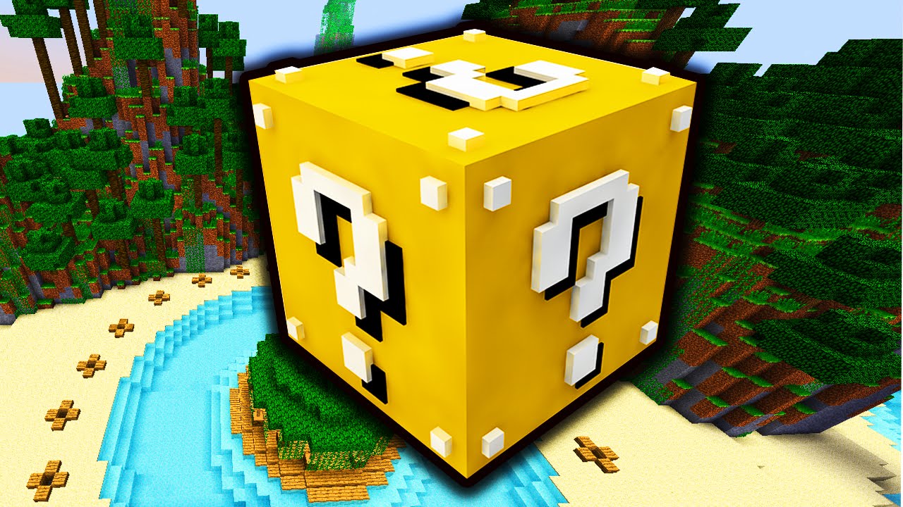 LUCKY BLOCK HUNGER GAMES #1 "PACK LUCKY BLOCK PVP" - YouTube