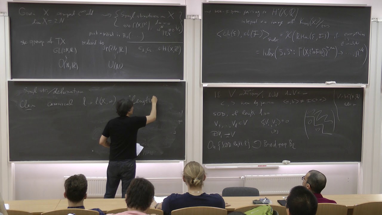 M. Kontsevich -- Birational invariants from quantum cohomology - YouTube