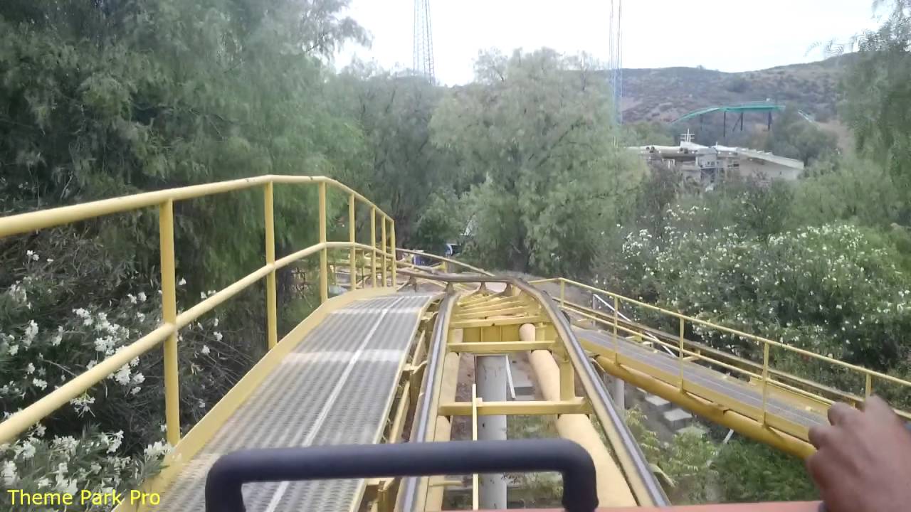 Gold Rusher POV HD 60 FPS Six Flags Magic Mountain - YouTube