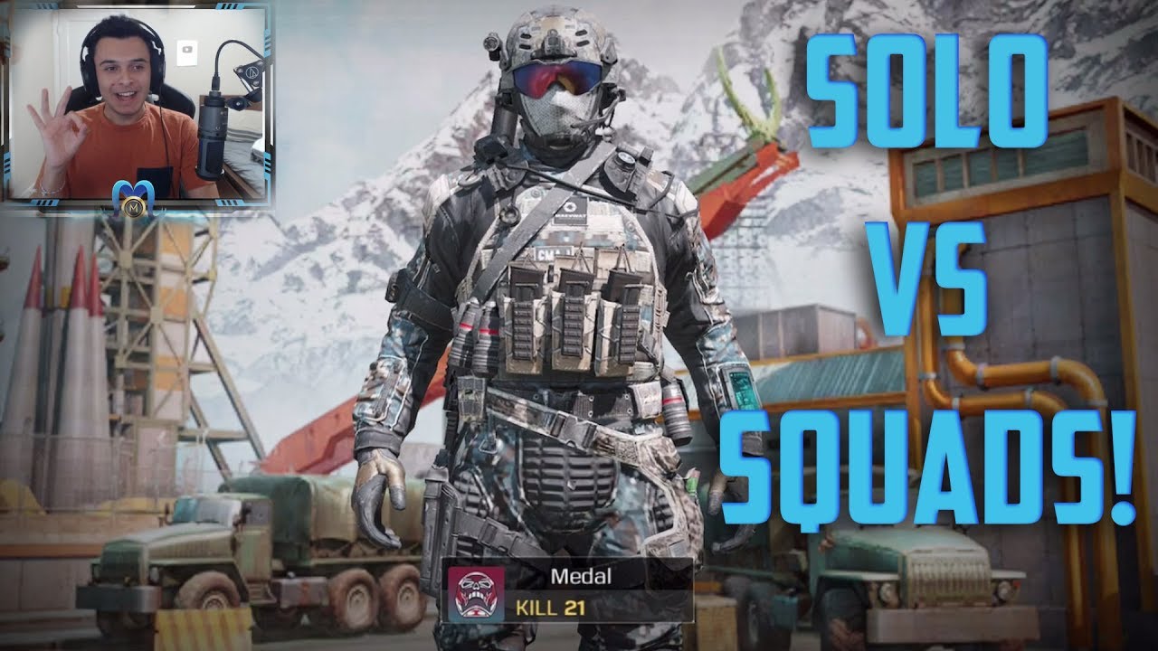 LEARNING THE GAME! - 21 Kill Solo vs Squads - Call of Duty: Mobile ...