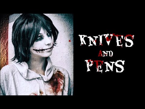 ★JEFF THE KILLER★ - Knives and Pens - [Just Face]