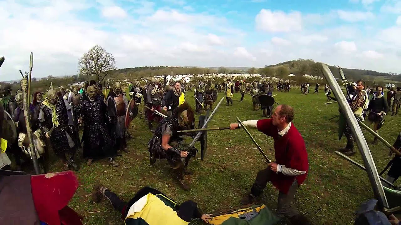 Empire LARP battle head cam part 3 - YouTube