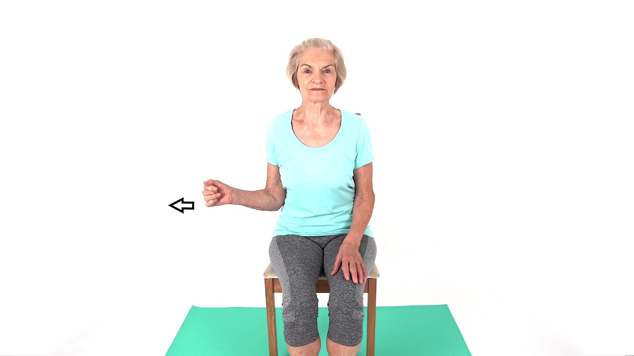 Senior: How to mobilise your shoulder into External rotation - YouTube