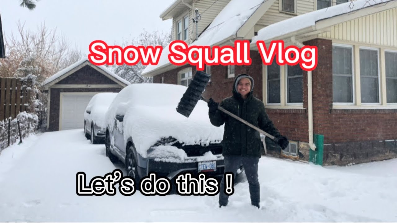 Niagara Falls Snow Squall 2022 - YouTube