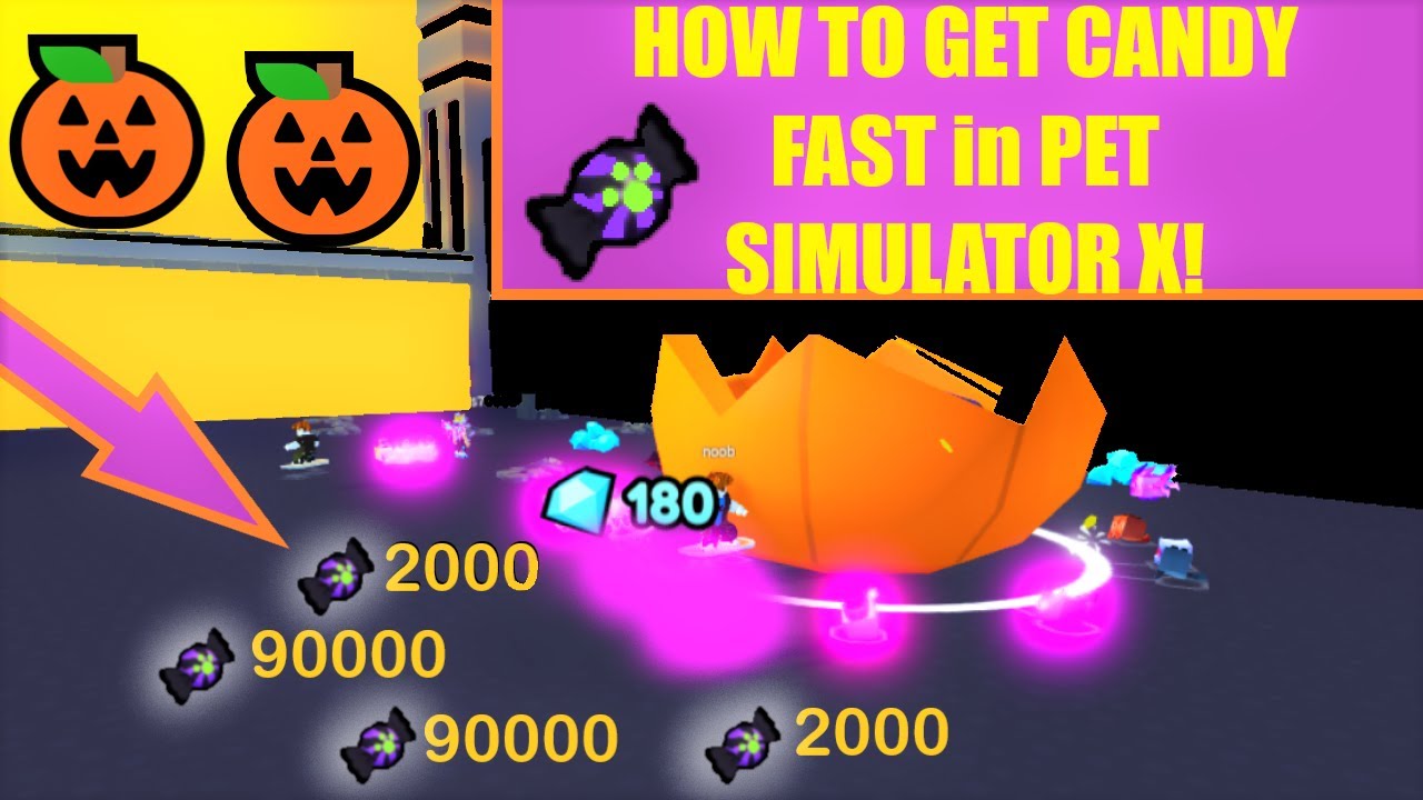 HOW TO GET CANDY FAST in PET SIMULATOR X! NEW UPDATE! (Roblox) - YouTube
