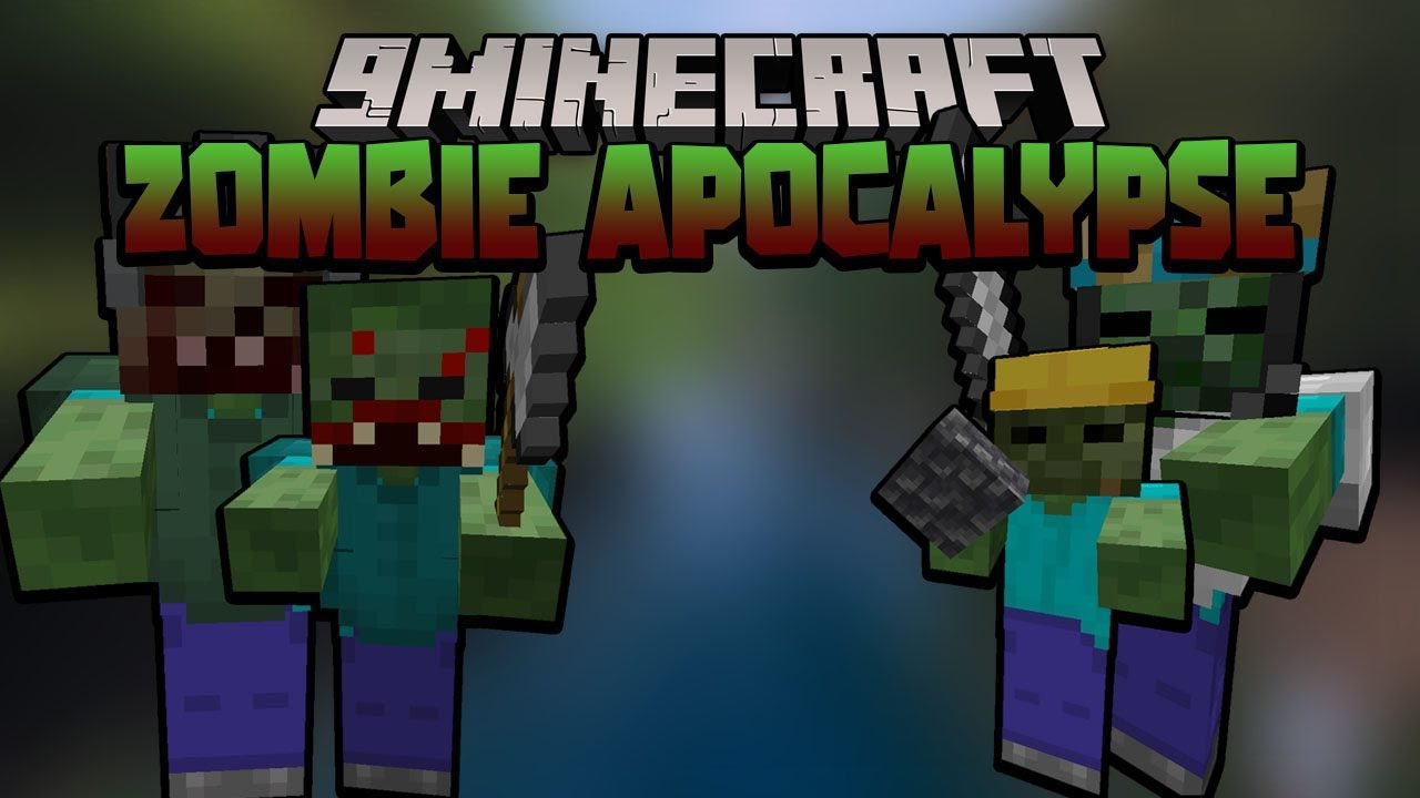 Minecraft Zombie Apocalypse Part 1! - YouTube